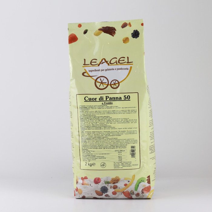 BASE CUOR DI PANNA 50 COLD PROCESS | Leagel | bag of 2 kg. | Buy online