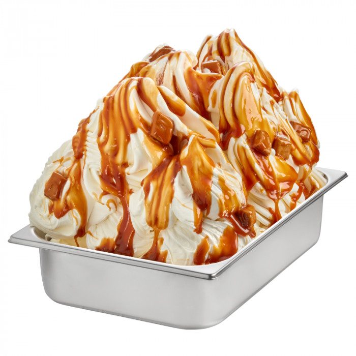 BUTTERSCOTCH RIPPLE CREAM | Rubicone | box of 6 kg. - 2 cans of 3 kg ...