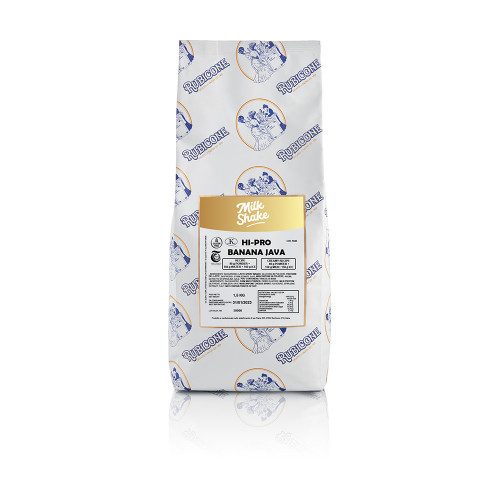 MILKSHAKE HI-PRO BANANA JAVA - HIGH PROTEIN | Rubicone | scatola da 6 ...