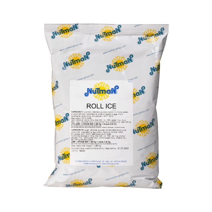 BASE ROLL ICE - GELATO ICE ROLLS | Nutman | busta da 1,6 kg. | Acquista ...
