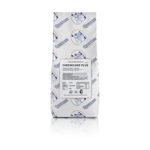 CHEESECAKE PLUS POWDER | Rubicone | box of 12 kg.-8 bags of 1.5 kg ...