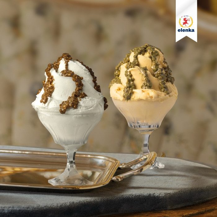 PISTACHIO RIPPLING ELENKA - WAFER CRUNCH | Elenka | cans of 2.5 kg ...