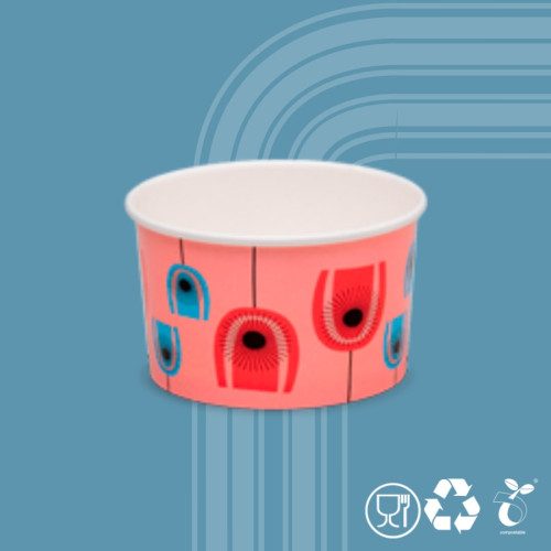 ZEN 160 CC - 1000 PCS. - BIO ICE CREAM CUP - DOMOGEL | Domogel | box of ...
