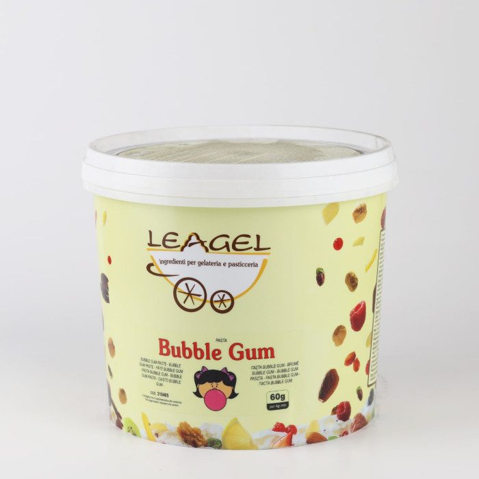 BUBBLE GUM PASTE | Leagel | bucket of 3,5 kg.