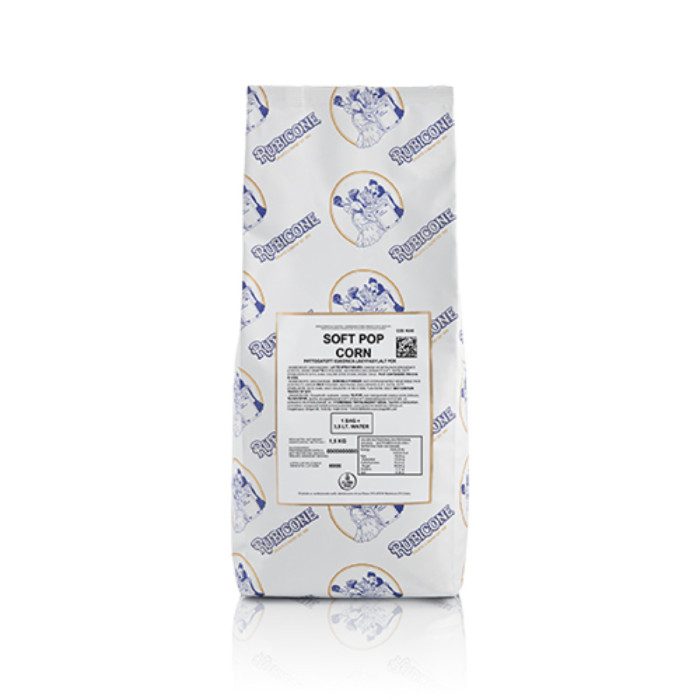 SOFT POP CORN BASE - 1,5 Kg. | Rubicone | bags of 1,5 kg.